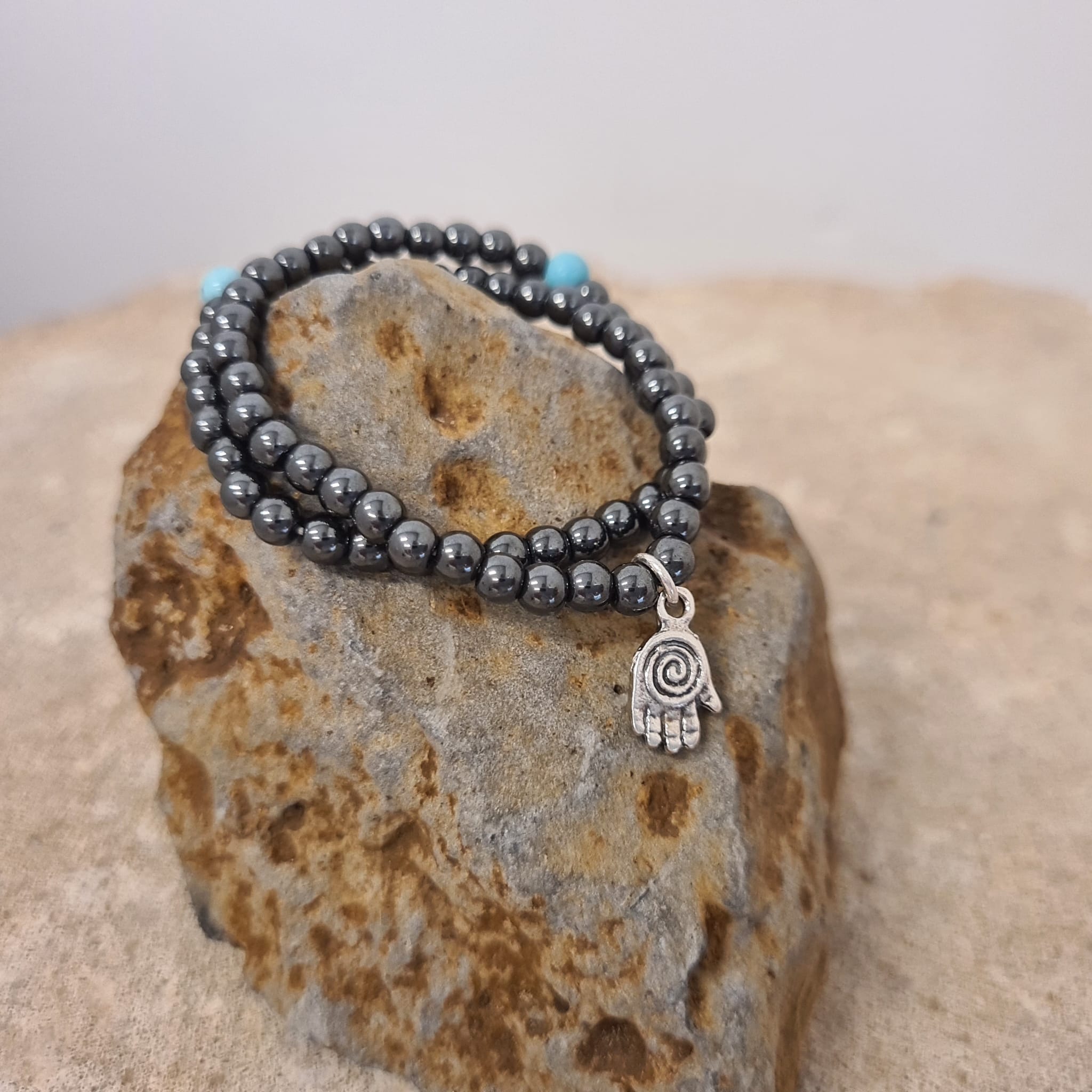 צמיד לרגל Hematite – MIZZE Jewelry ~ מיזה תכשיטים